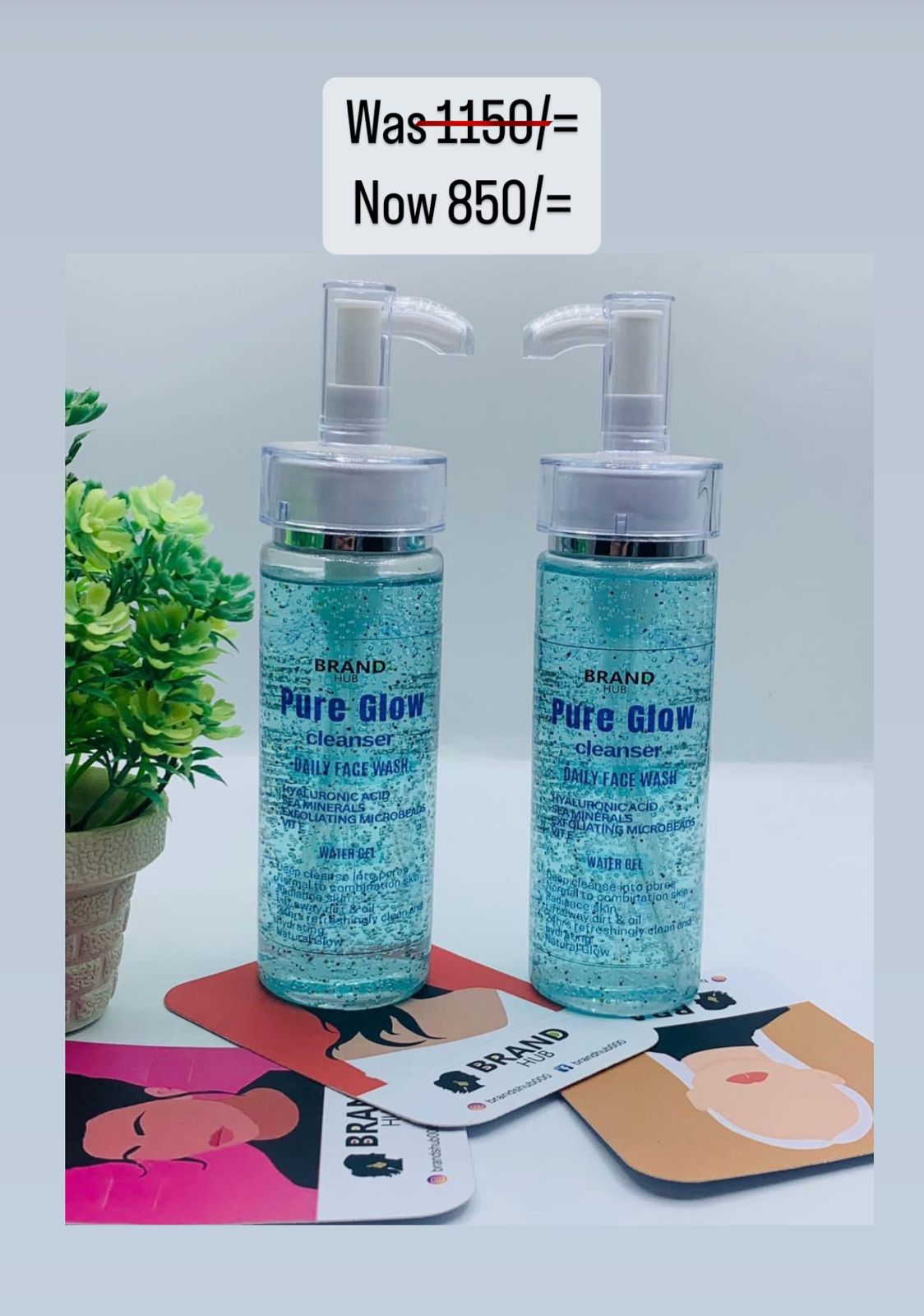 Pure glow face wash – Brandhub